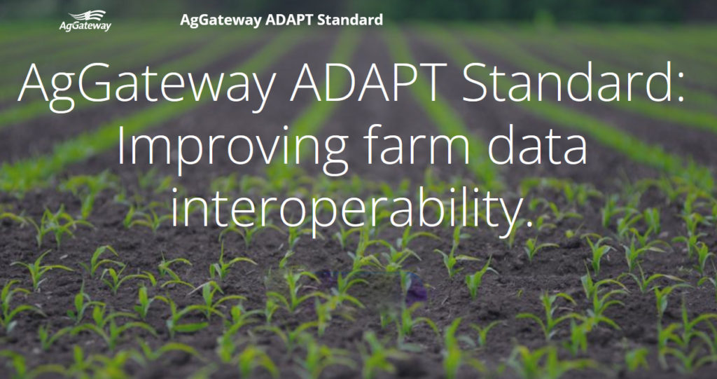 AgGateway Releases ADAPT Standard Version 1.0 | AgNewsWire